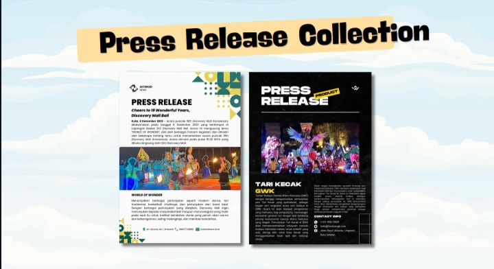 Jasa pembuatan banner, poster, dan flyer dengan konsep kekinian