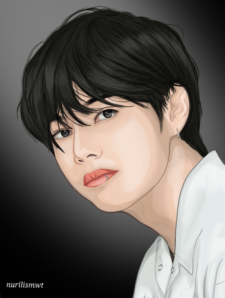 Vector Art Digital Potrait