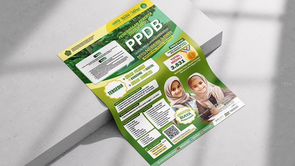 Design Brosur, Flyer, eFlyer, dll SUPER CEPAT (1 HARI)