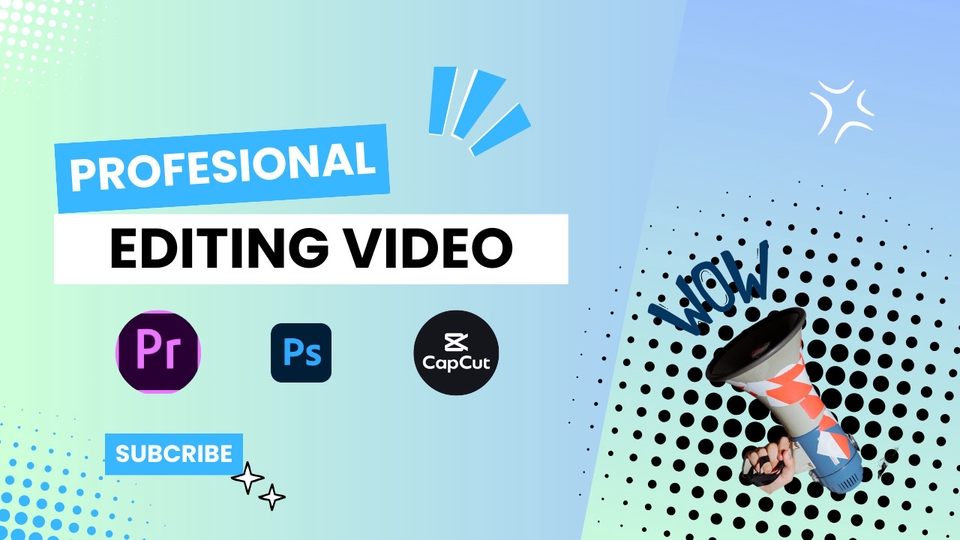 Jasa Editing Profesional (Konten Youtube, Tiktok, etc)
