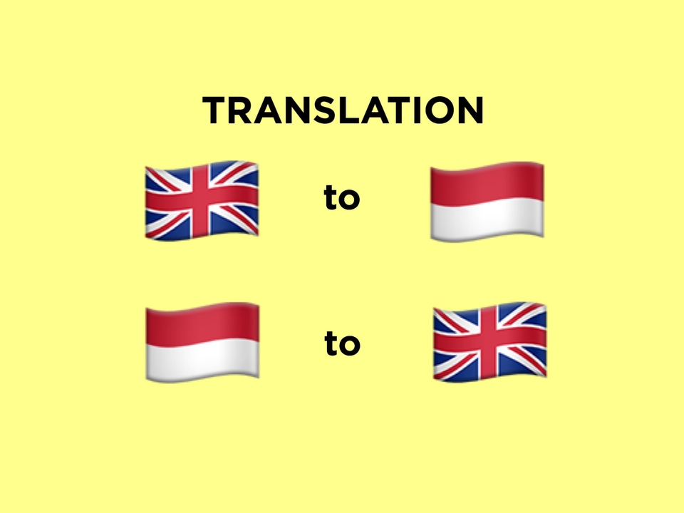 Penerjemah bahasa Indonesia English | English Indonesia