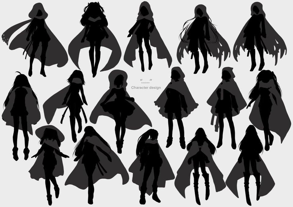 ออกแบบ Character design/CS/2D สไตล์ญี่ปุ่น