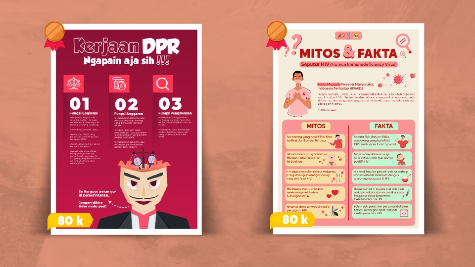 Desain Infografis (Menarik & Kreatif)