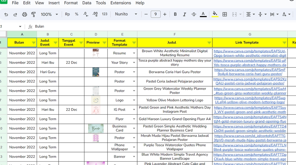 Jasa Pengetikan Ms.Excel dan Spreadsheet (Virtual Assistant Niche Data Entry)