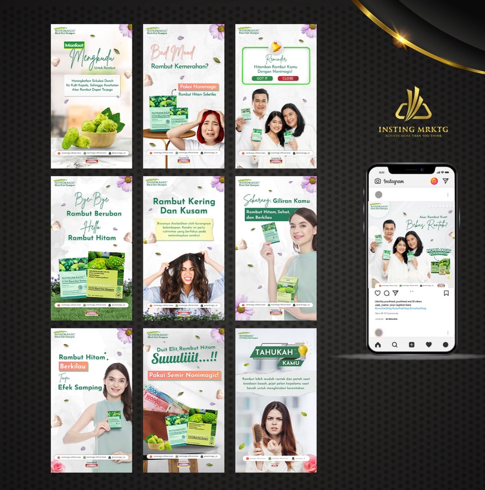 Design Social Media Instagram/Desain Feed Instagram, story, cover