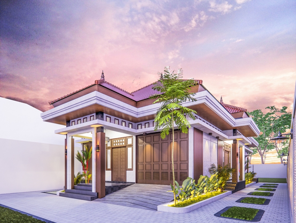 Desain Rumah/Gedung, Gambar Kerja (DED), dan RAB