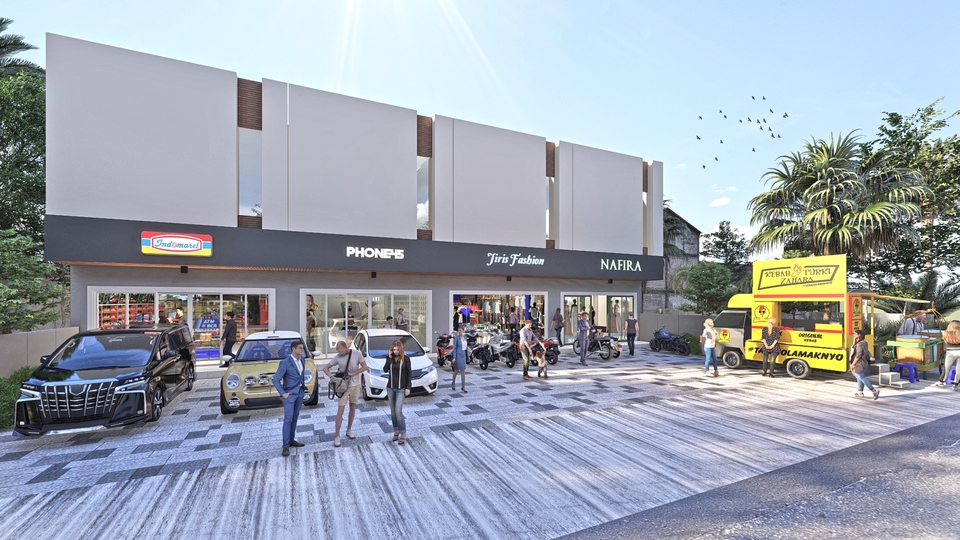 3D Video Animasi (Exterior) Rumah, Ruko, Perumahan, Sekolahan dll