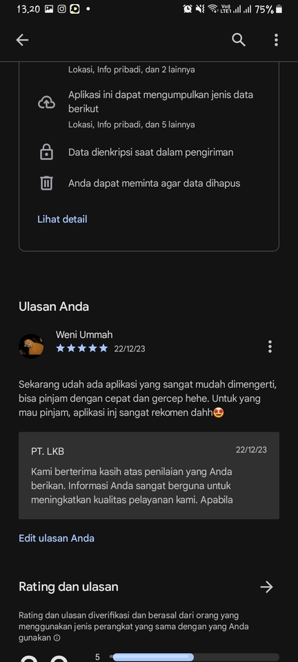 Jasa review google maps, playstore, shopee ataupun prodak