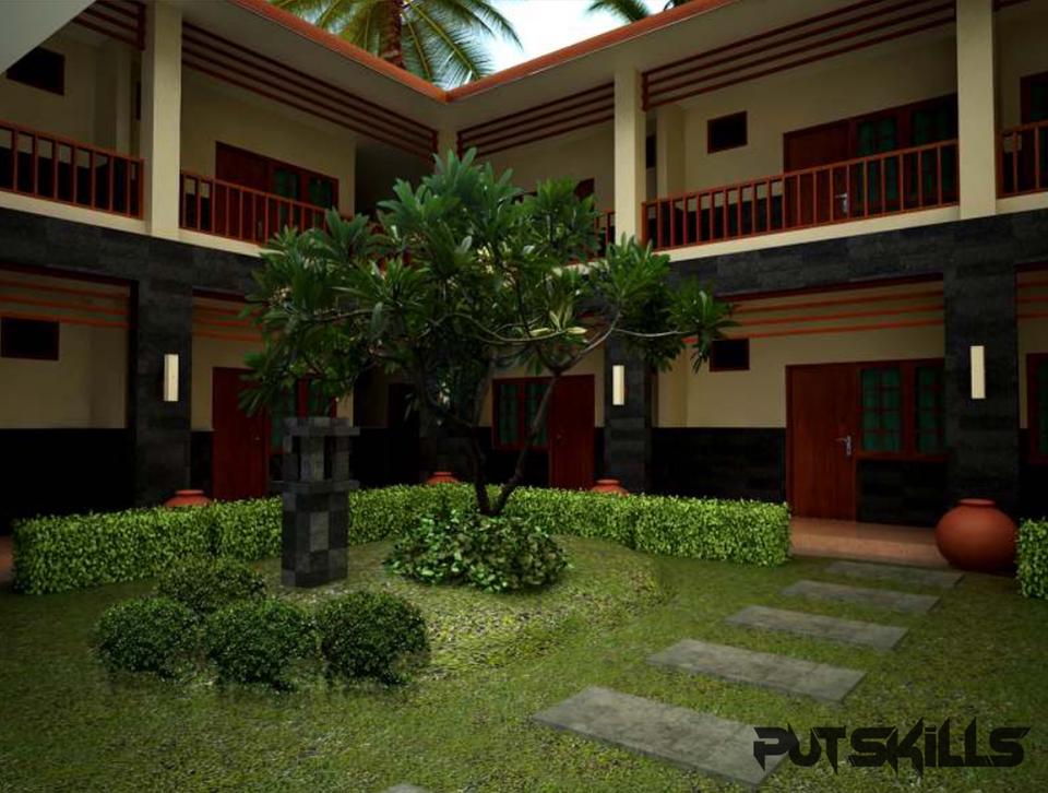 3D DESIGN ARSITEK & EKSTERIOR RUMAH TINGGAL