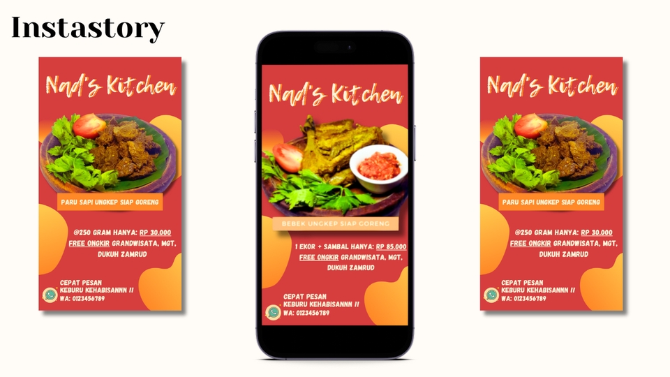 Desain Posting Produk & Promosi Produk | Instagram Post Design