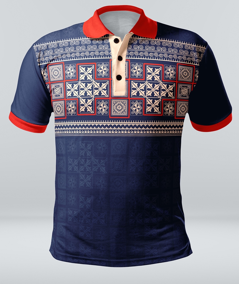 Desain Custom Polo/Kaos Motif Etnik & Batik Eksklusif
