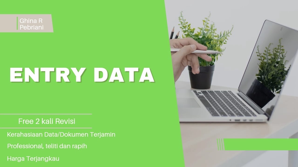 Jasa Input Data dengan Teliti dan Rapih.