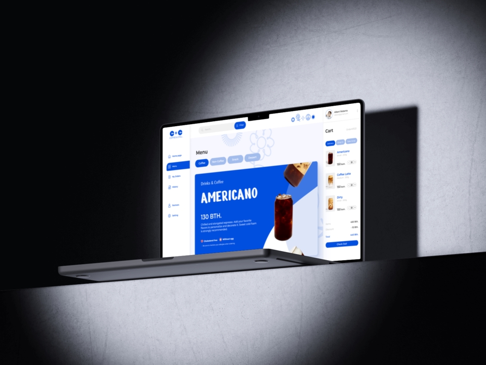 UX/UI Prototype for Website & Application