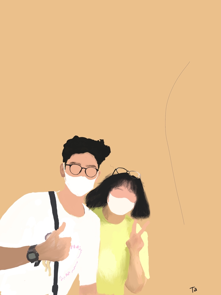 ILUSTRASI DIGITAL POTRAIT MURAH DAN CEPAT