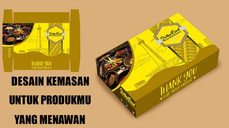 Desain Kemasan Produk siap Cetak