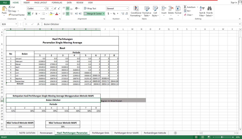 Jasa Entry Rumus Data 3 Perbandingan Metode