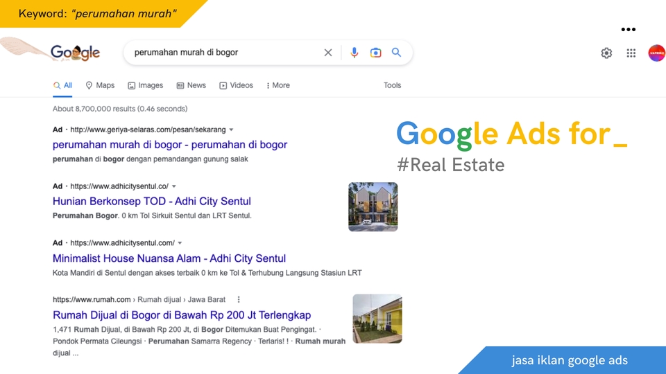 Jasa Digital Marketing - Iklan Google Ads (Open Dashboard)