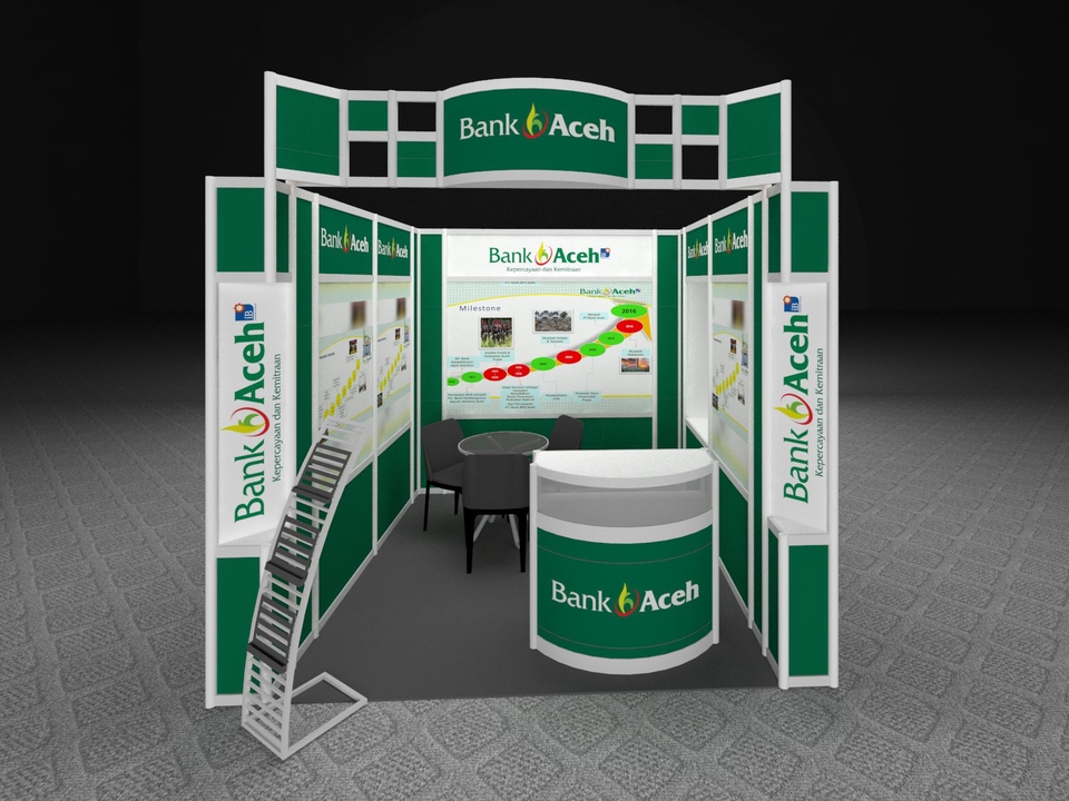 Design 3D Interior / Booth / Outlet