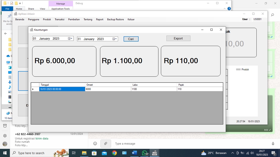 Jasa Pembuatan aplikasi desktop pc berbagai sistem