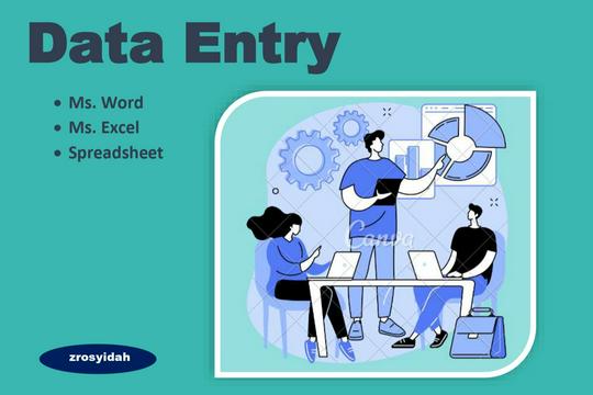 Data Entry (Microsoft Word, Excel, Spreadsheet, Etc)