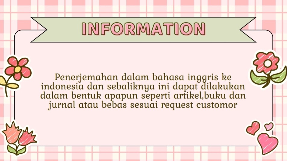 Jasa Translator Eng Indo & Indo Eng