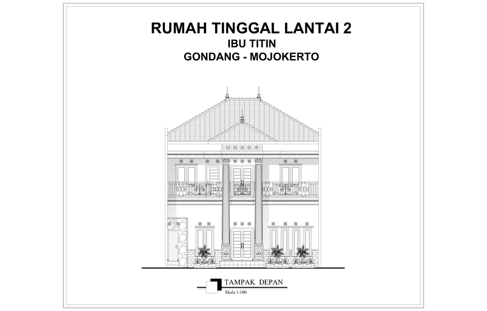 Desain Bangunan 2D Rumah, Ruko, Gedung, Sekolah, Gudang, Rumah sakit ...