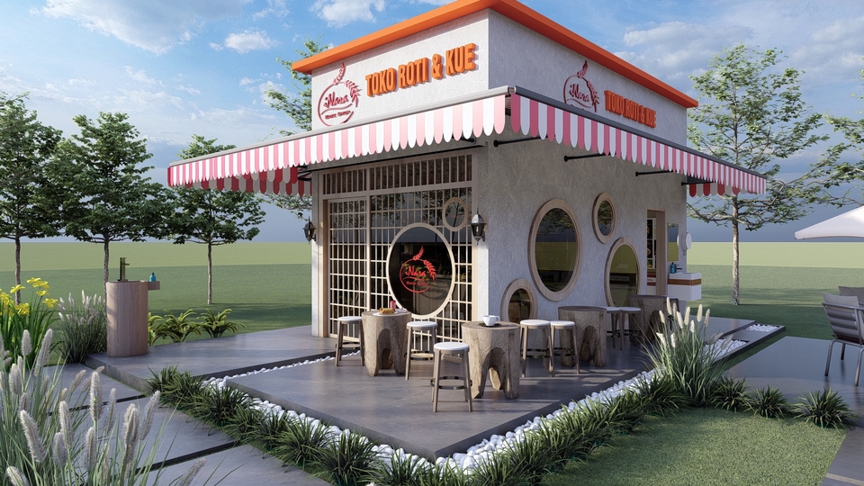 Desain Toko Roti & Kue