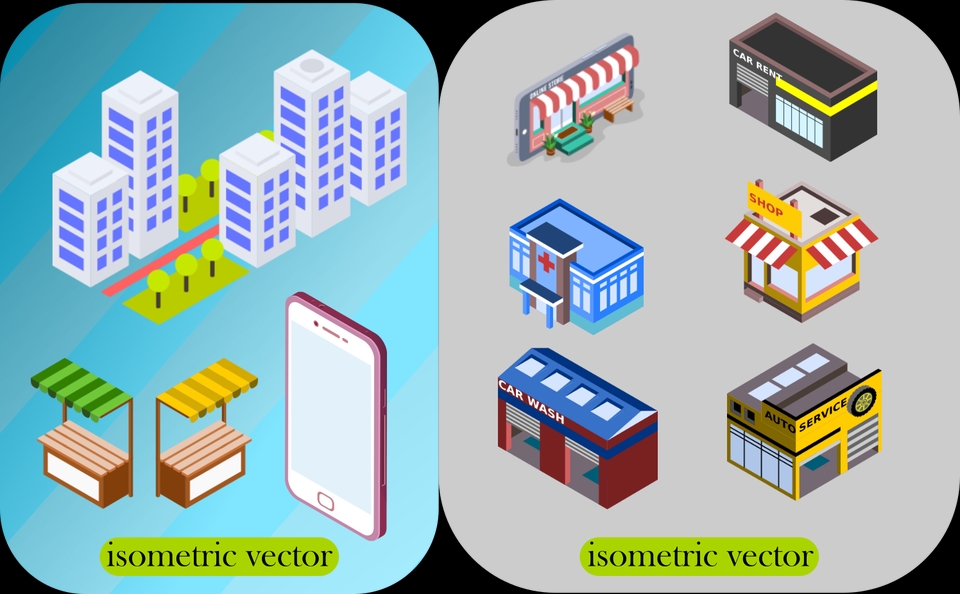 Saya Akan Membuatkan Flat Icon Atau Isometric Icon Untuk Anda