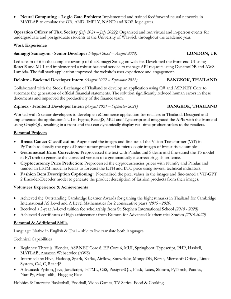 Creating AI and ML models for NLP, CV and ML tasks