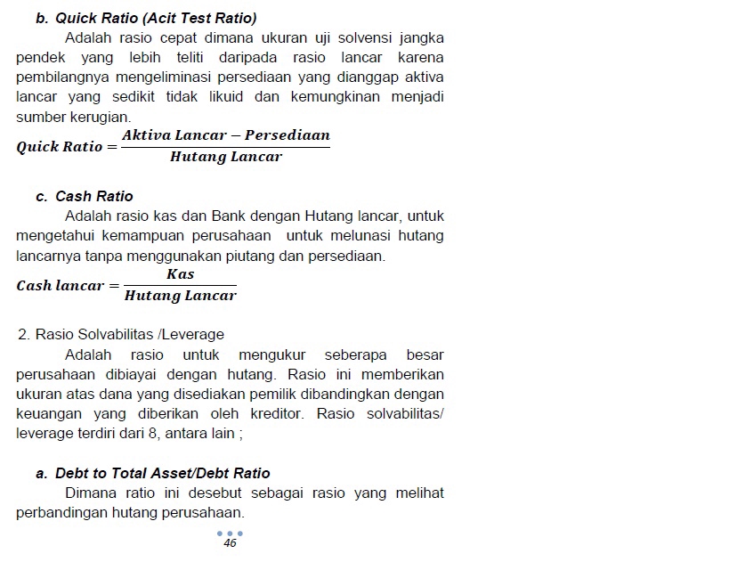 Jasa Analisa Laporan Keuangan