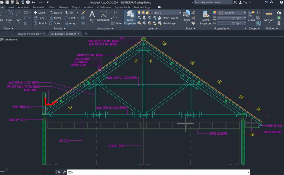 👑PREMIUM !!!! , AUTOCAD 2D - SHOP DRAWING - (5.000 / M2)