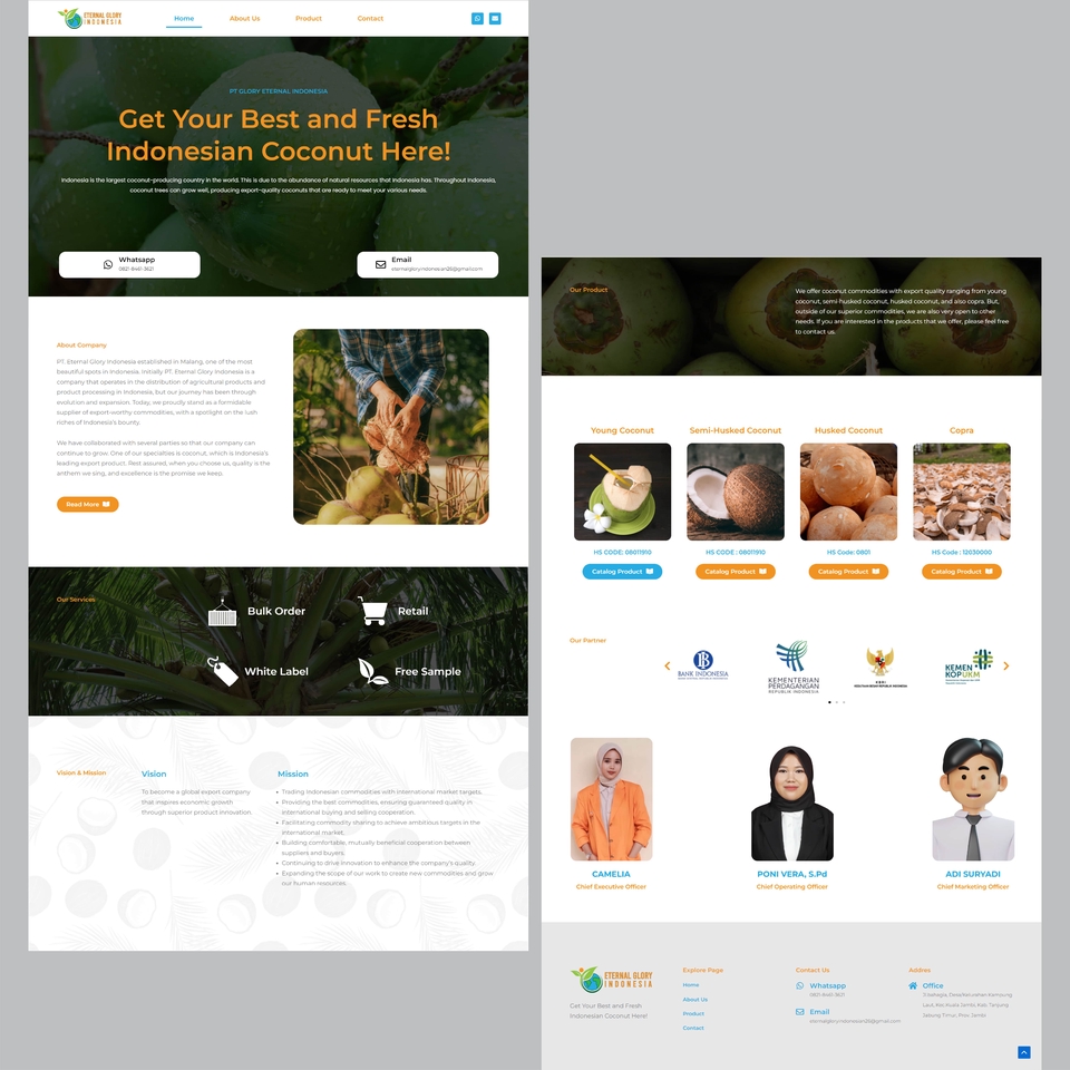 Pembuatan Website Company Profile Perusahaan Ekspor