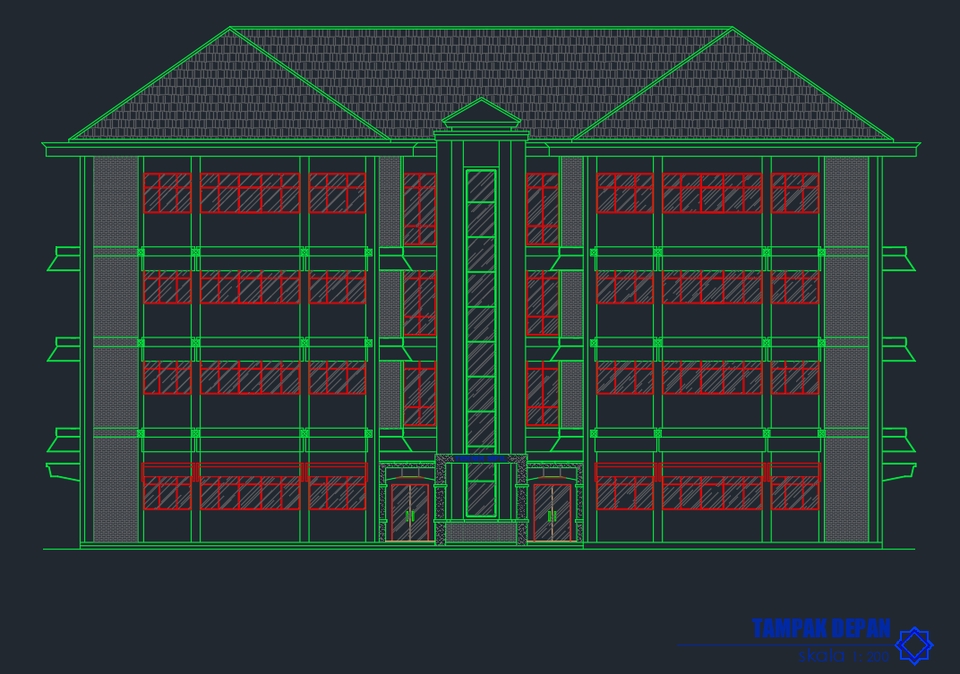 👑PREMIUM !!!! , AUTOCAD 2D - SHOP DRAWING - (5.000 / M2)