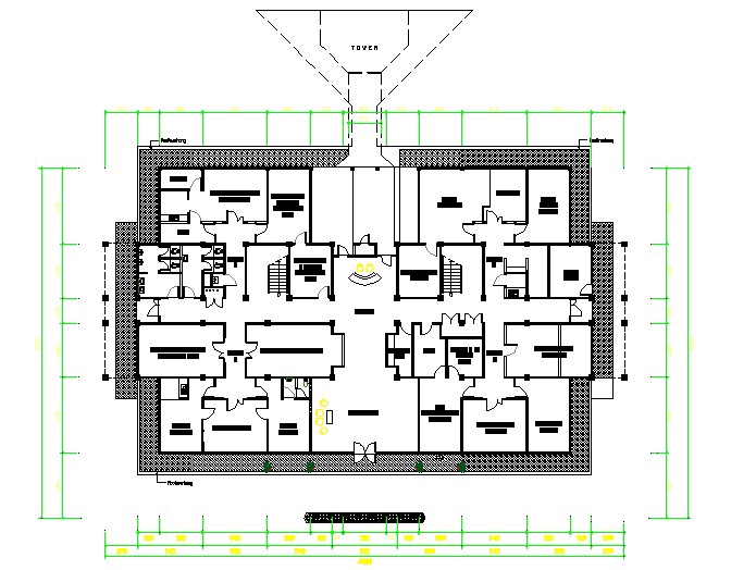 AUTOCAD - DENAH RENCANA ATAP RABUNG 1