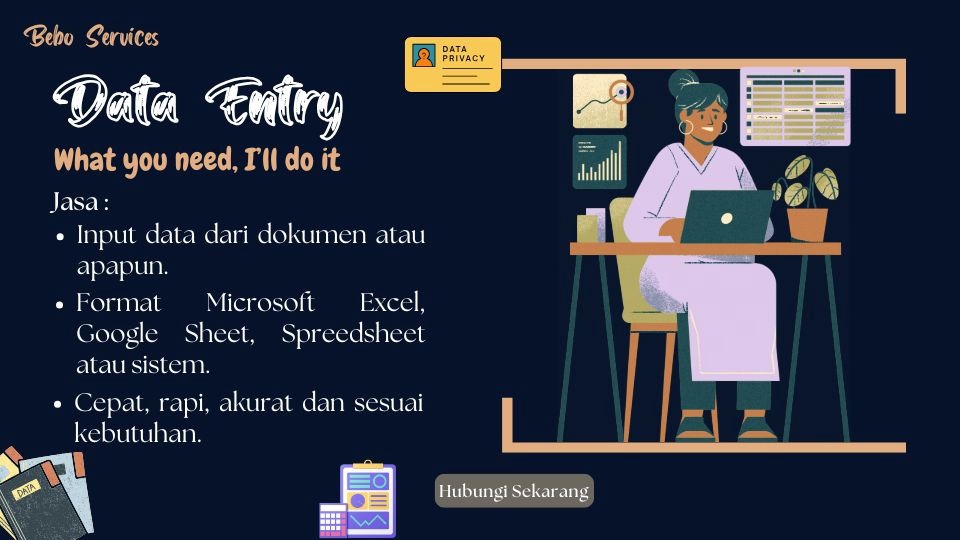 Data Entry Rapi, Akurat dan Profesional.