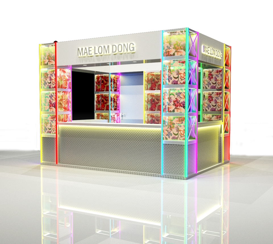 3D Perspective งาน Shop-Store ,Booth-Design, Kiosk, Interior Design และ ...