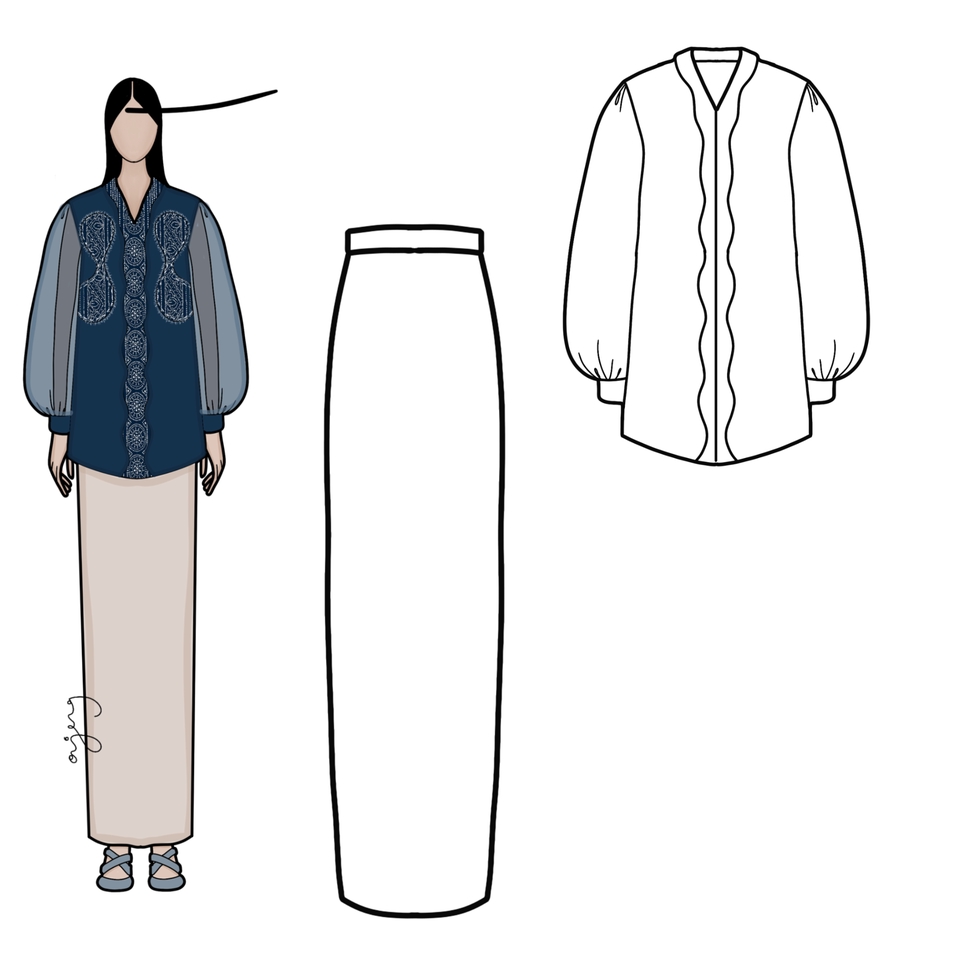 Fashion Design Illustrasi