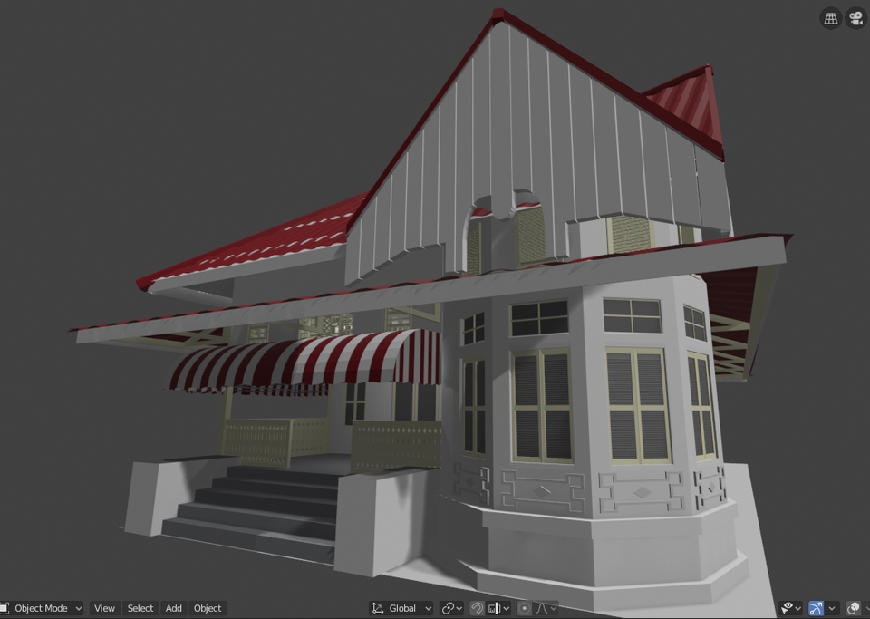 Pembuatan Environment 3D Modeling dan Objek Benda untuk Video Animasi