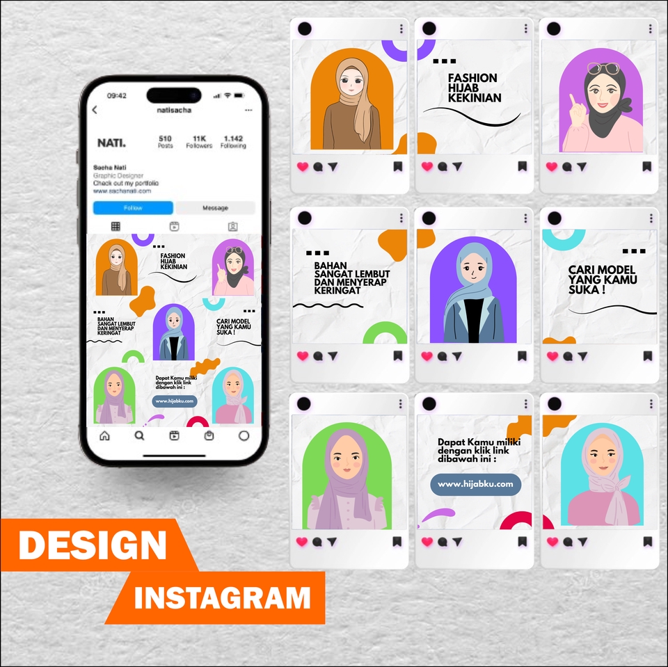 Design Feed & Story Instagram, banner online, MMT dan juga poster murah ...