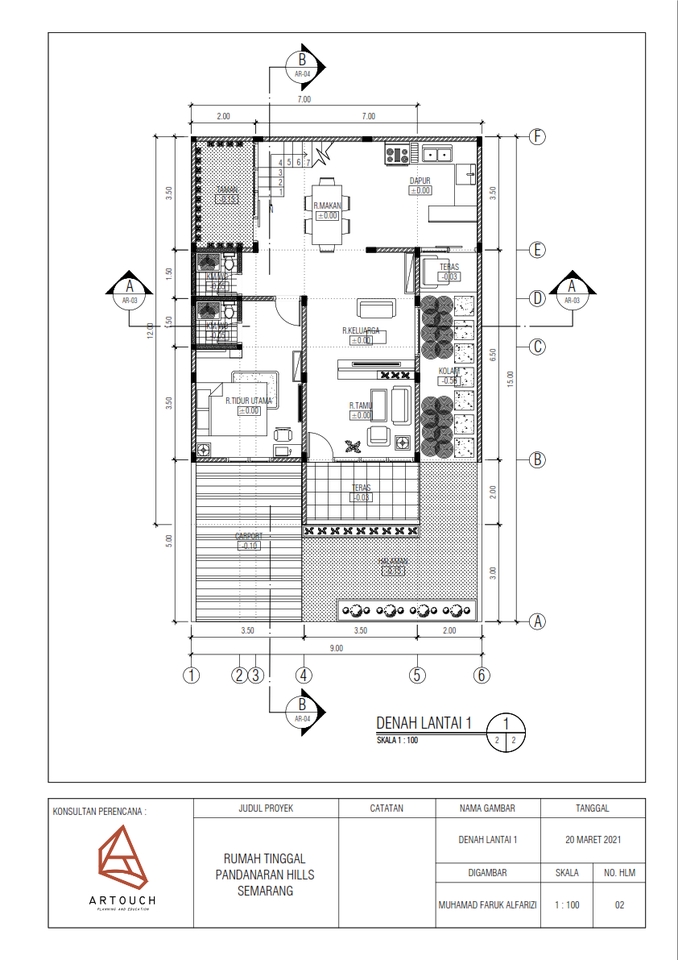 Produksi Kilat Gambar Kerja DED (Detail Engineering Design) Konstruksi