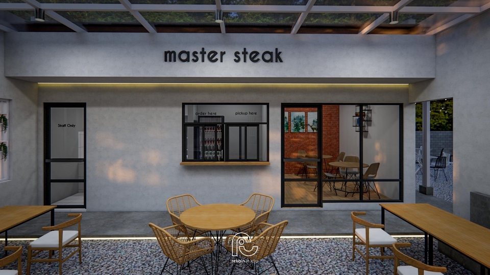 Desain Interior Ruangan Rumah dan Cafe Murah