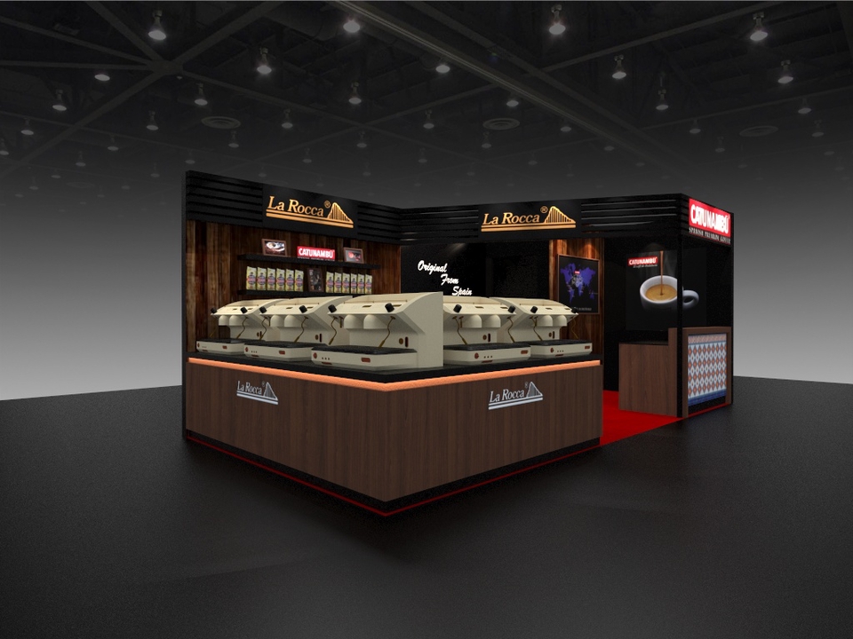 ออกแบบ booth exhibition event booth shop design