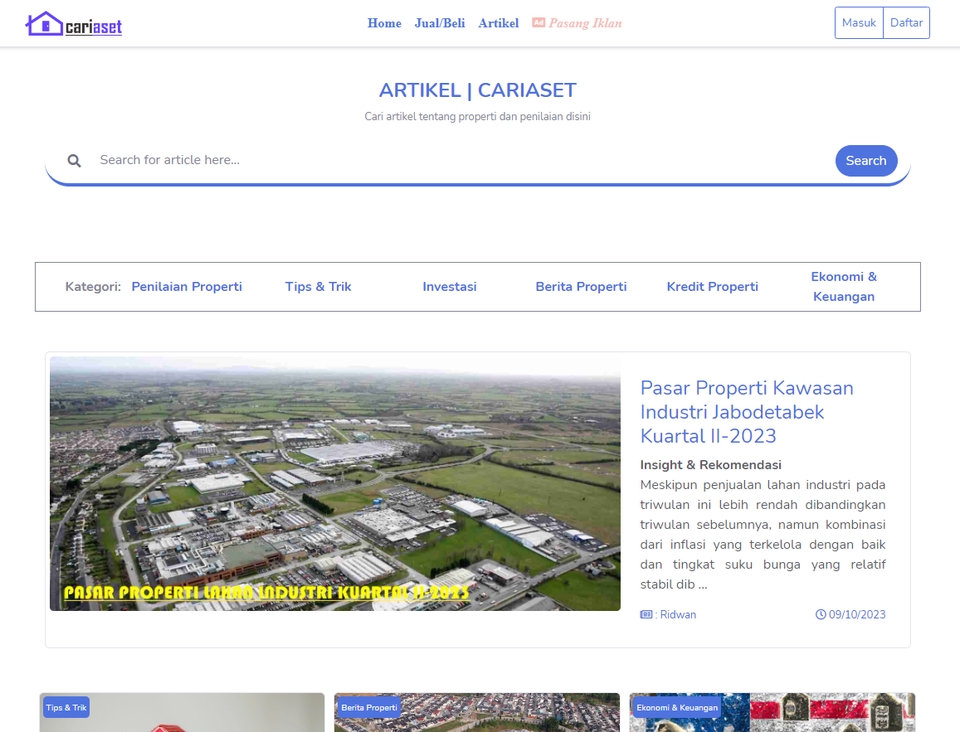 Jual Marketplace Properti