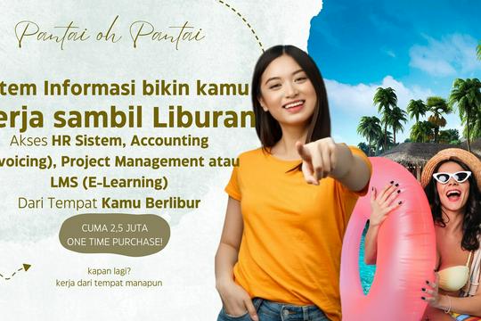 Sistem HR (HRIS), Accounting (Invoicing), Project Management, & LMS E-learning
