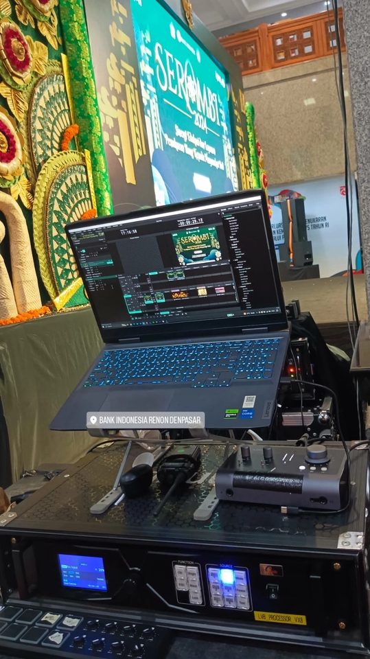 operator led atau streaming (Visual Jockey)