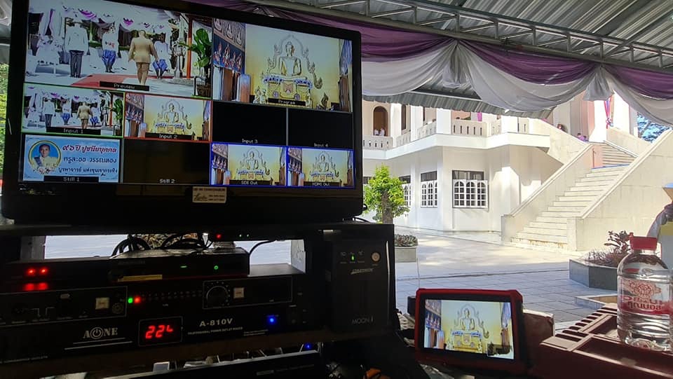 ถ่ายภาพและVDO highlight ถ่ายทอดสดOB switching สำหรับงานEvent สัมมนา กิจกรรม และงานพิธีต่างๆ