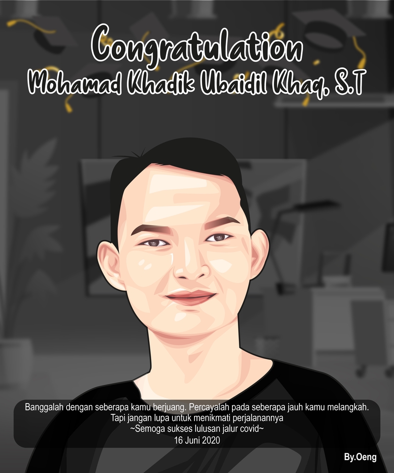 JASA DESAIN ILUSTRASI VEKTOR PORTRAIT MURAH, UNLIMITIED REVISI, GASAMPE ...