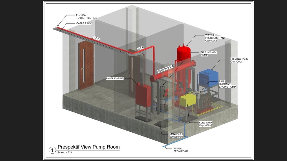 Design MEP 3D Model Revit