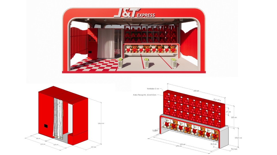 Desain Booth Event sesuai request