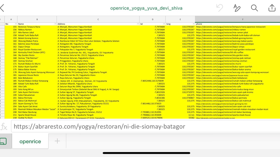 Entry Data Produk/Penjualan/Pembelian/Etc